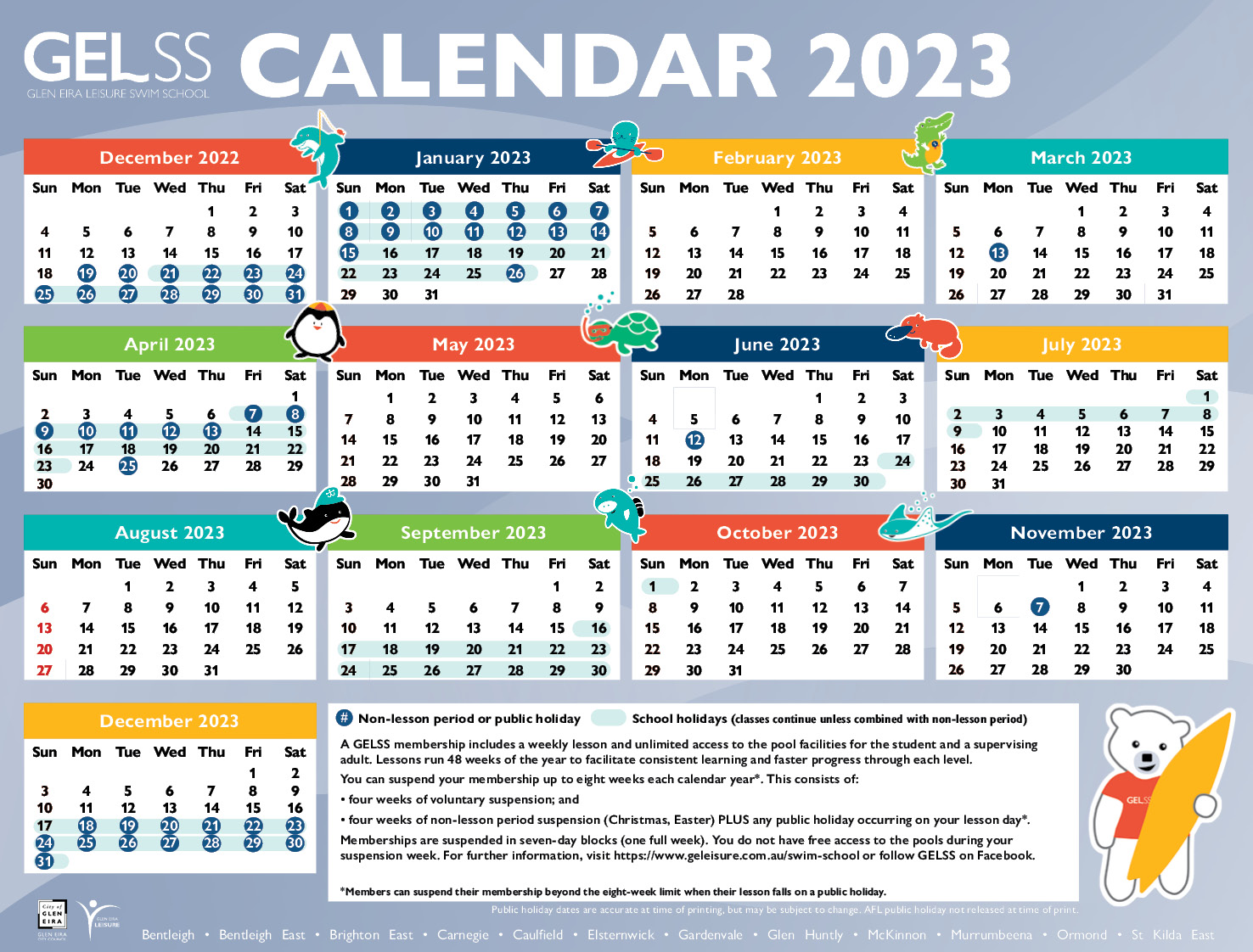 About Swimming Lessons | Glen Eira Leisure